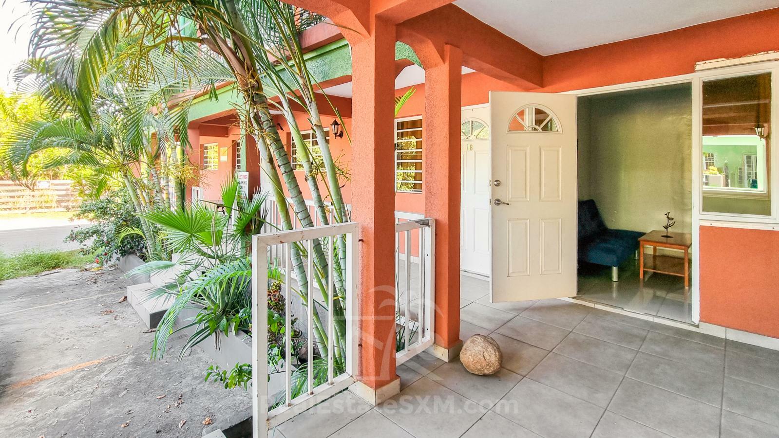 Defiance 1-bedroom apartment FOR RENT SXM. Fully furnished